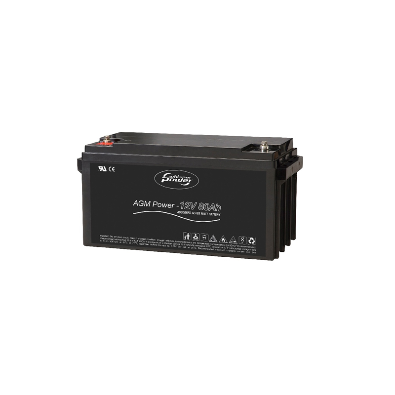 AGM-Power 12V 80Ah Absorbed Glass Matt | Damarine